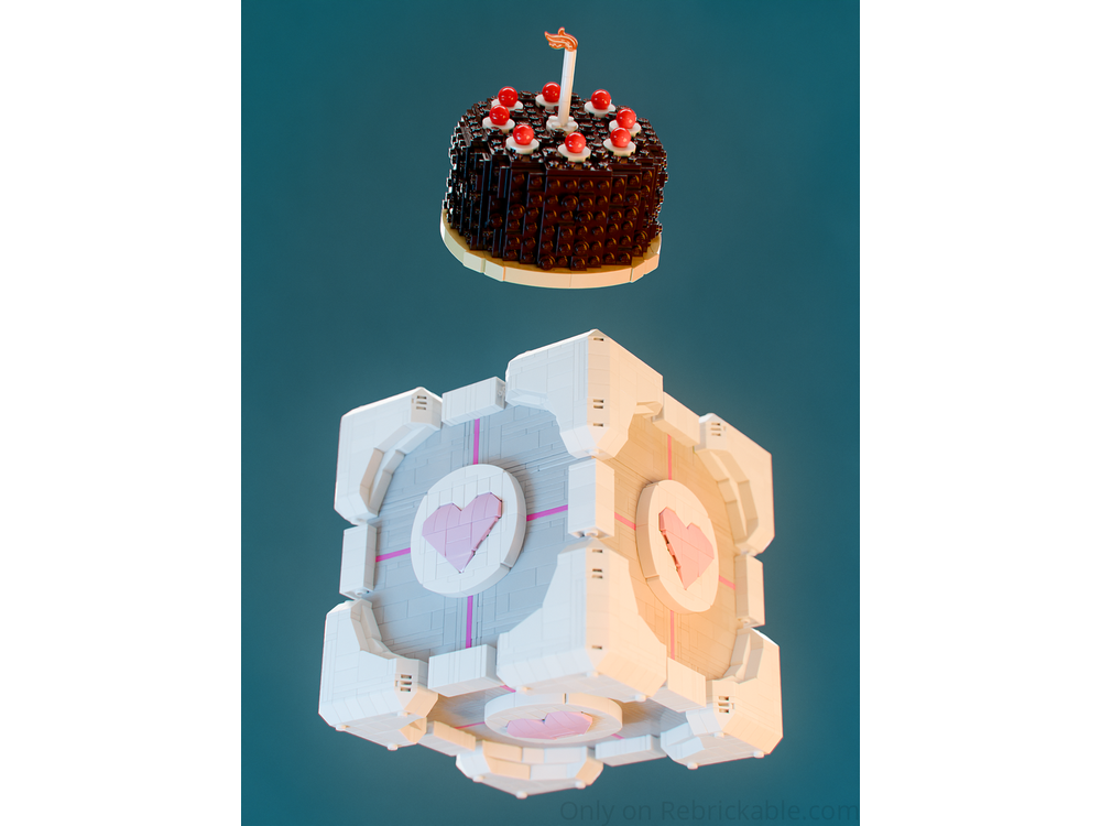 LEGO MOC-223812 Companion Cube (Portal) by themaxfd | Rebrickable ...