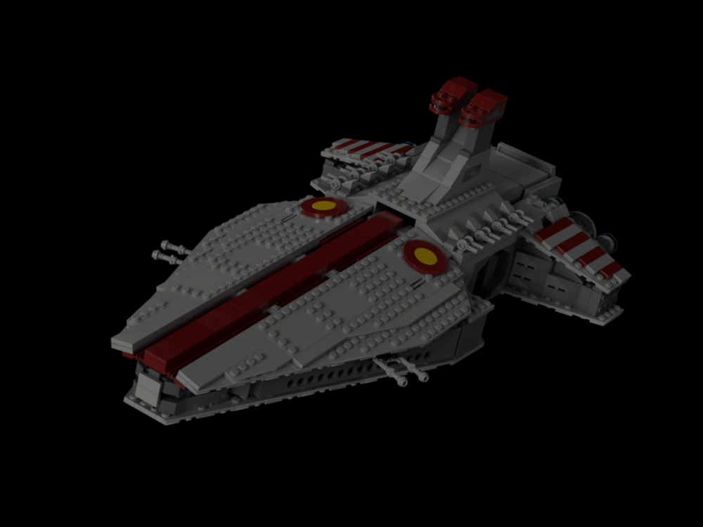 LEGO MOC Republic Venator by EthanB420 | Rebrickable - Build with LEGO