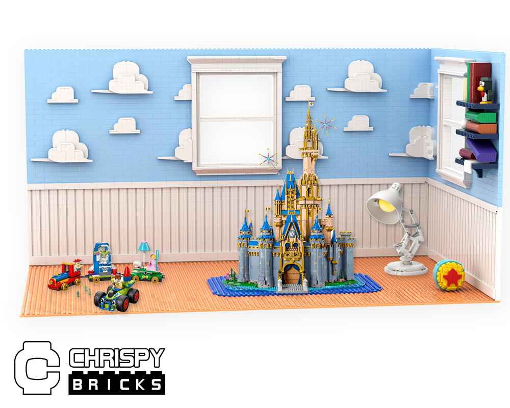 LEGO MOC-223829 Toy Story Walls by ChrispyBricks | Rebrickable - Build ...