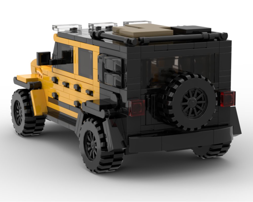 LEGO MOC Jeep wrangler Sunchaser by BrickBrosStudios | Rebrickable ...