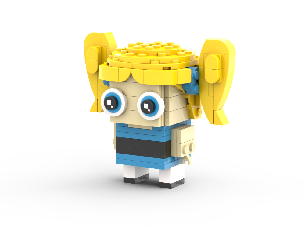 LEGO MOC Bubbles Brickheadz PPG Hanna Barbera by nintynuts ...