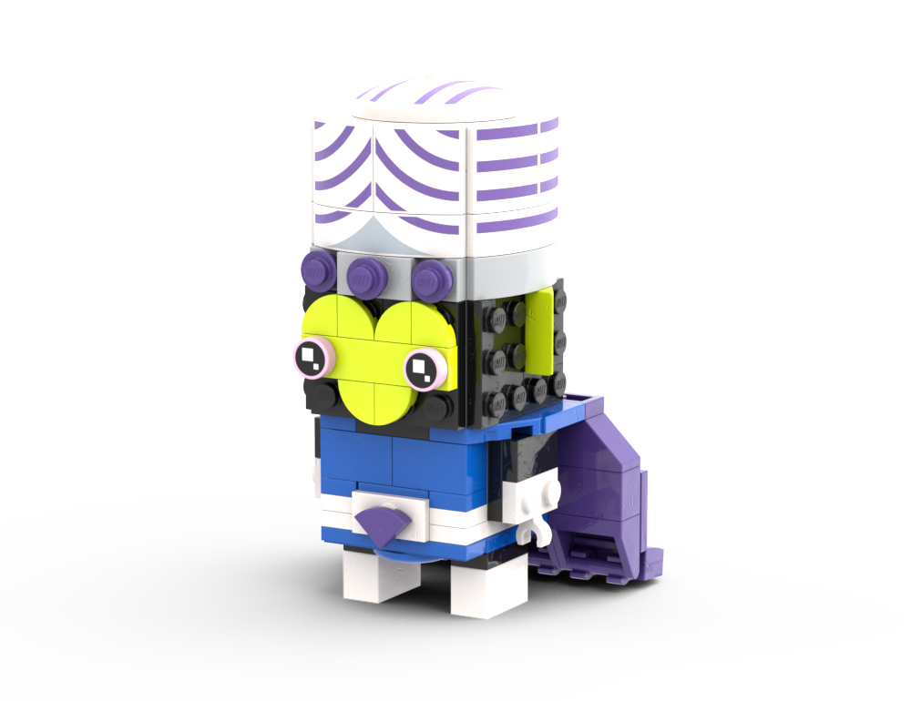 LEGO MOC Mojo Jojo Brickheadz PPG Hanna Barbera by nintynuts ...