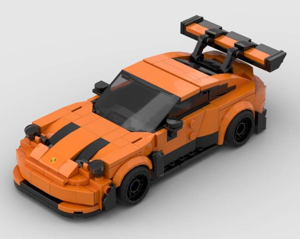 LEGO MOC Porsche 911 GT3 RS by Kurt-Welt | Rebrickable - Build with LEGO
