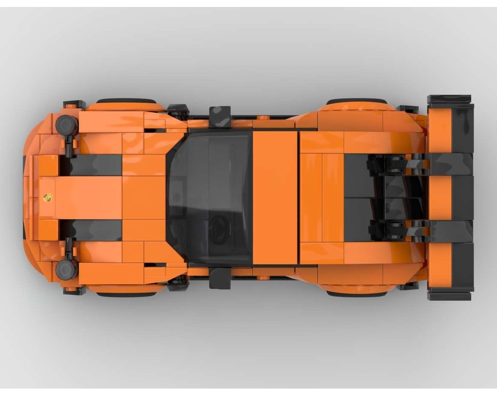 LEGO MOC Porsche 911 GT3 RS by Kurt-Welt | Rebrickable - Build with LEGO