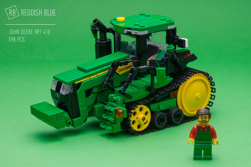 LEGO MOC John Deere 8RT 410 by Reddish Blue | Rebrickable - Build with LEGO