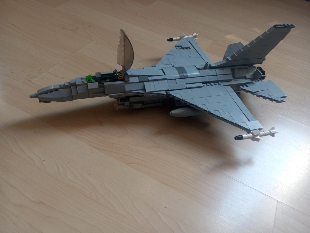 LEGO MOC-223866 F-16C by vince21 | Rebrickable - Build with LEGO