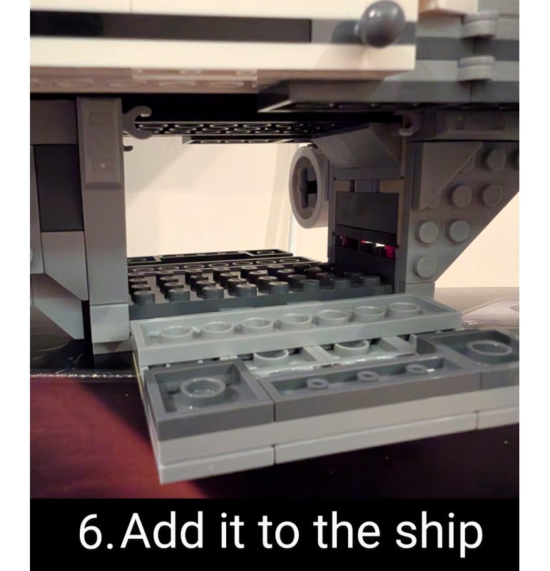 LEGO MOC Simple 4 passanger U wing 75399 MOD by CzerstwyChleb ...