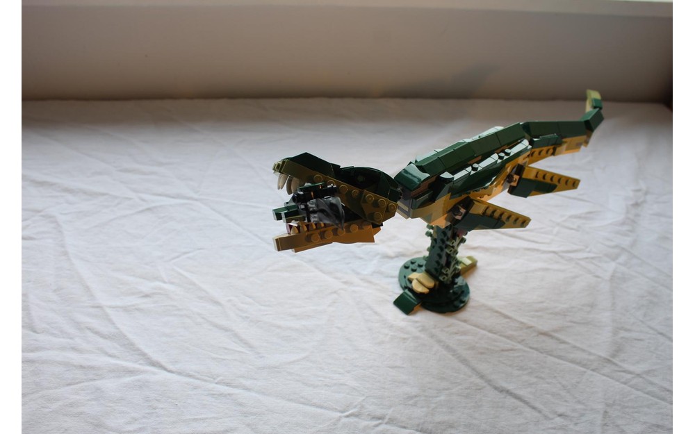 LEGO MOC Mosasaurus from 31151 by Magical Bricks | Rebrickable - Build ...