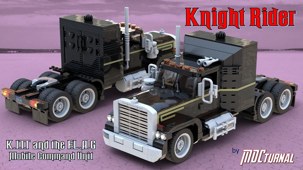 LEGO MOC MOCturnal Knight Rider: FLAG Mobile Command Unit (Truck) by ...