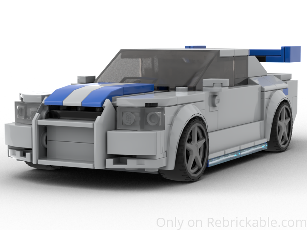 LEGO MOC Nissan Skyline by mokesz | Rebrickable - Build with LEGO