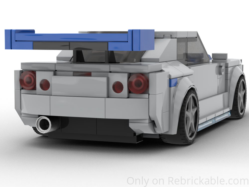 LEGO MOC Nissan Skyline by mokesz | Rebrickable - Build with LEGO