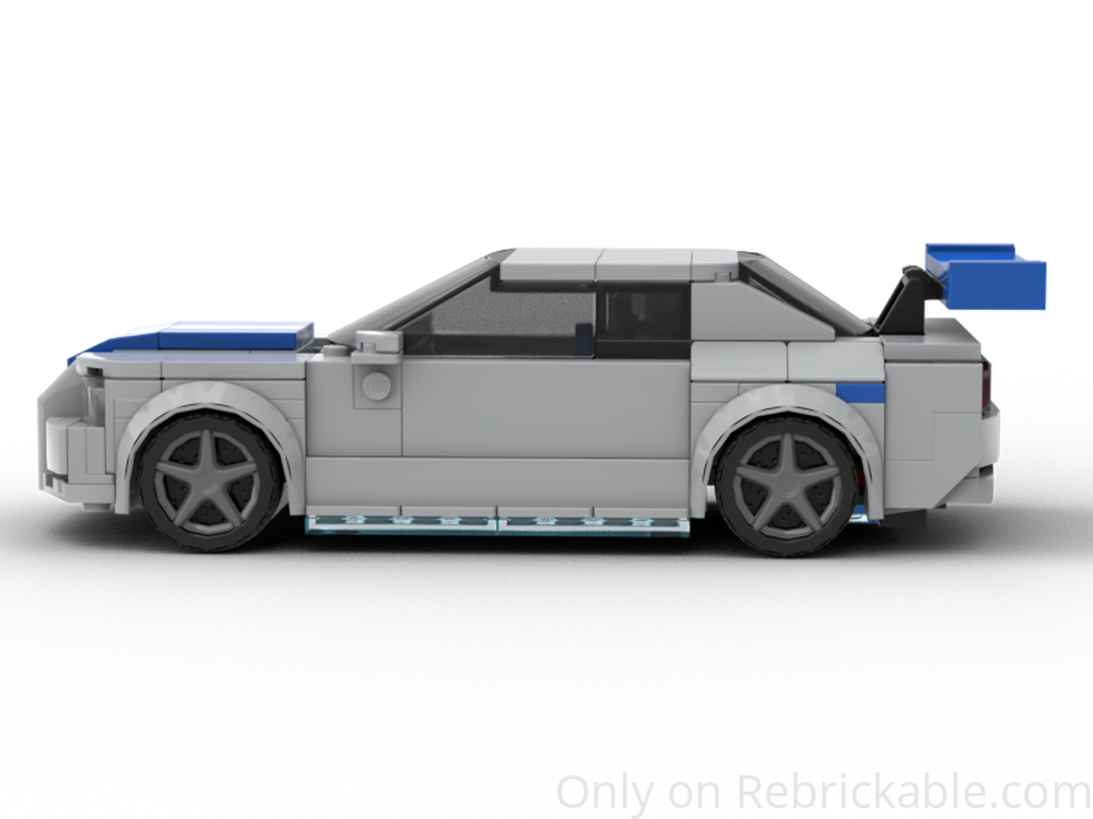 LEGO MOC Nissan Skyline by mokesz | Rebrickable - Build with LEGO