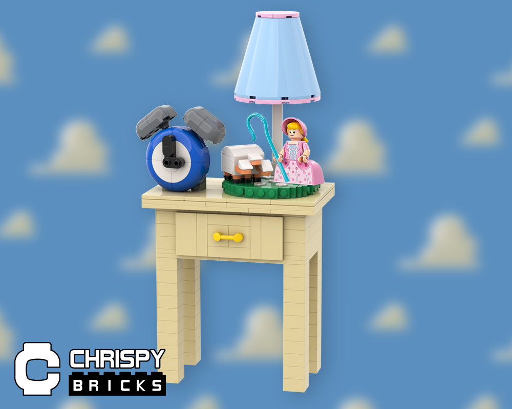 LEGO MOC Toy Story Bo Peep's Lamp and Nightstand by ChrispyBricks ...