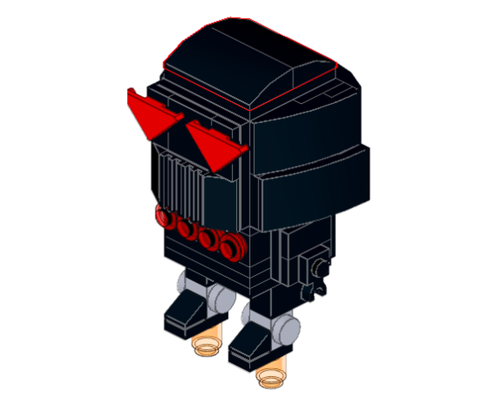 LEGO MOC-223900 Dark trooper Brickheadz by Eli14 | Rebrickable - Build ...