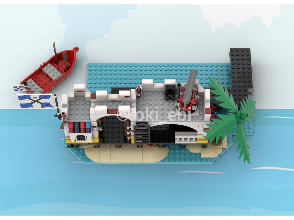 LEGO MOC Lagoon Lock-Up Remake - Connectable with new 10320 Eldorado ...