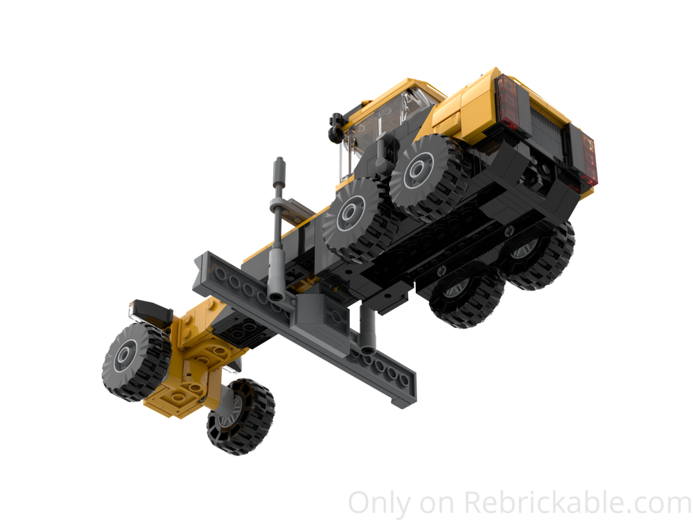 LEGO MOC-223907 Road Grader by Hedu88 | Rebrickable - Build with LEGO