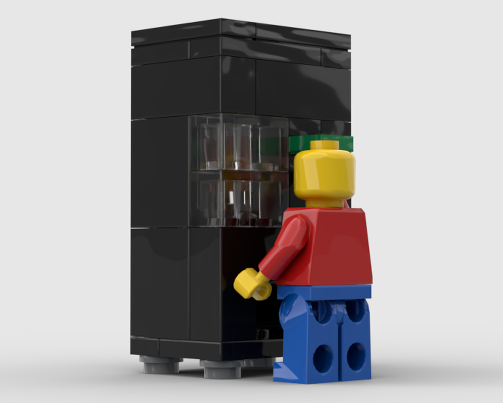 LEGO MOC Working Vending Machine by -JimyBricks- | Rebrickable - Build ...