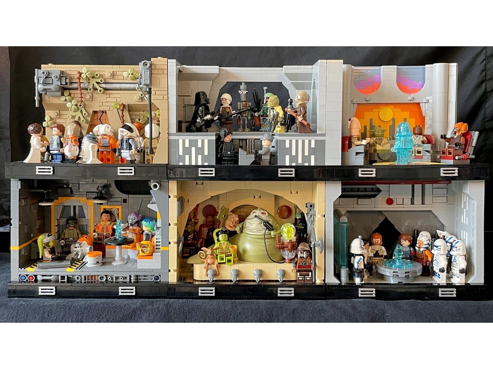 LEGO MOC-223932 Yavin Temple by mlanza93 | Rebrickable - Build with LEGO