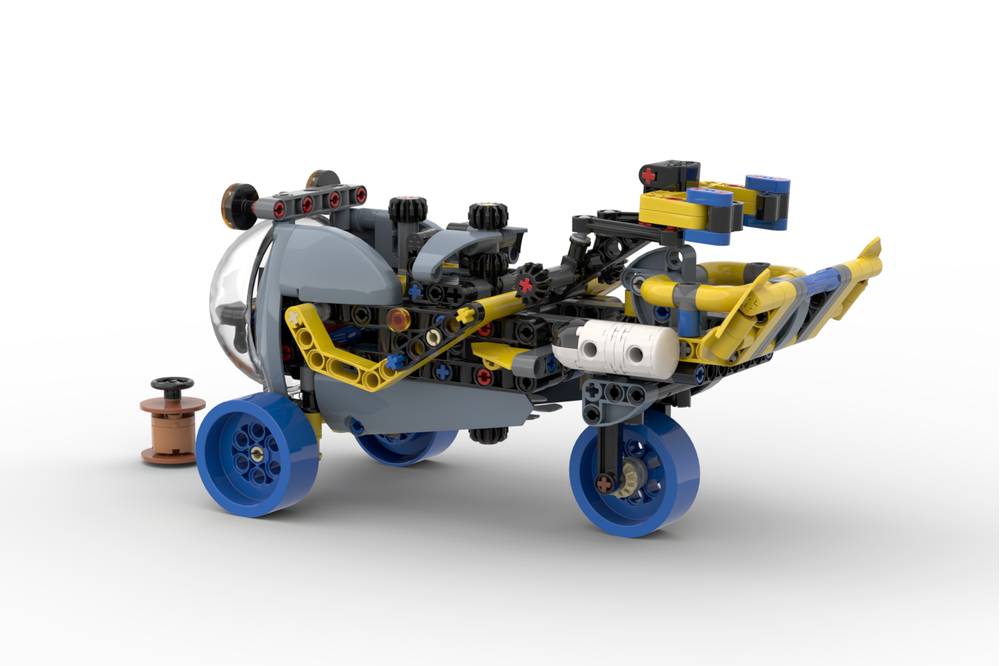LEGO MOC 42201 Space Rover by Nequmodiva | Rebrickable - Build with LEGO