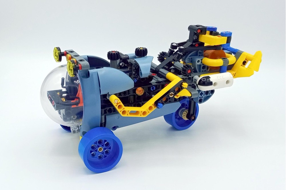 LEGO MOC 42201 Space Rover by Nequmodiva | Rebrickable - Build with LEGO