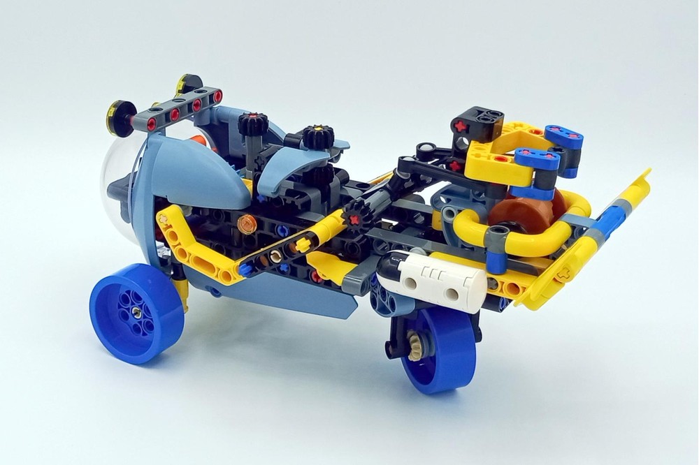 LEGO MOC 42201 Space Rover by Nequmodiva | Rebrickable - Build with LEGO
