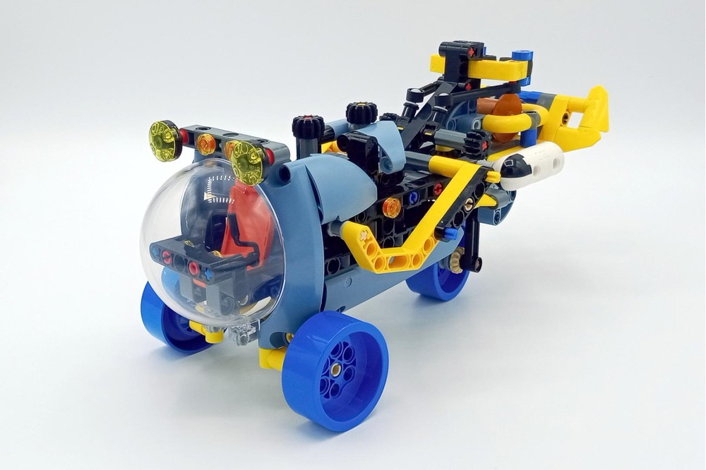 LEGO MOC 42201 Space Rover by Nequmodiva | Rebrickable - Build with LEGO