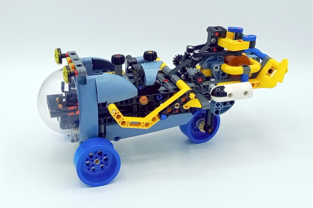 LEGO MOC 42201 Space Rover by Nequmodiva | Rebrickable - Build with LEGO