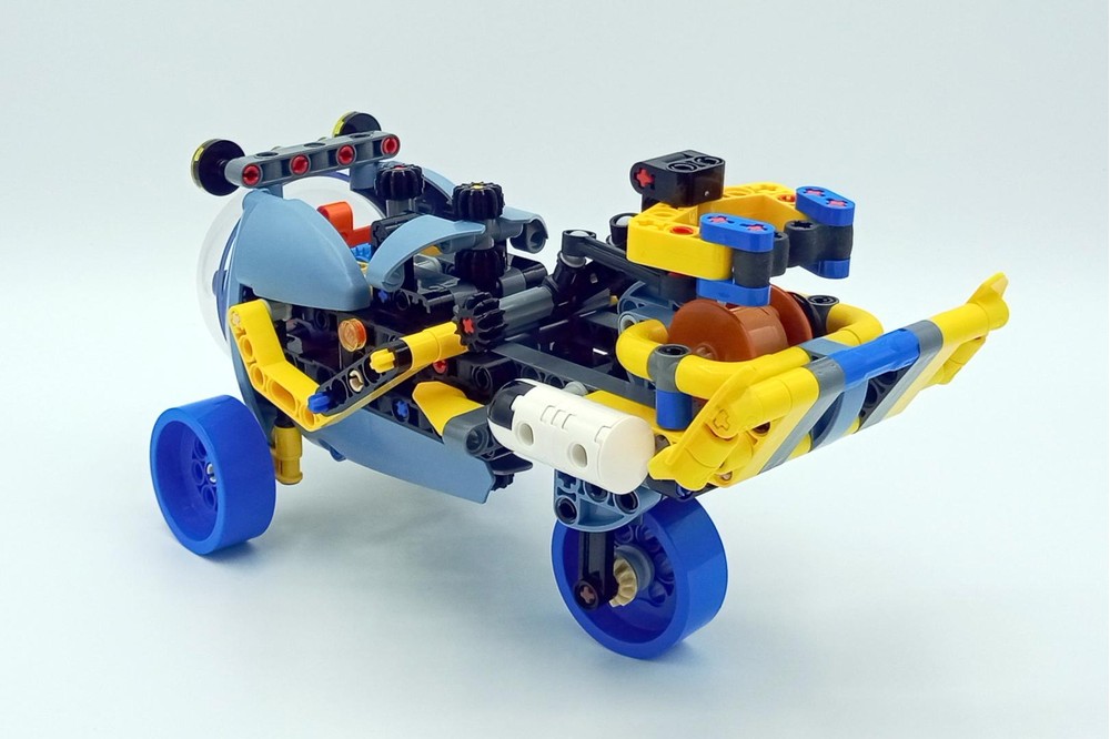LEGO MOC 42201 Space Rover by Nequmodiva | Rebrickable - Build with LEGO