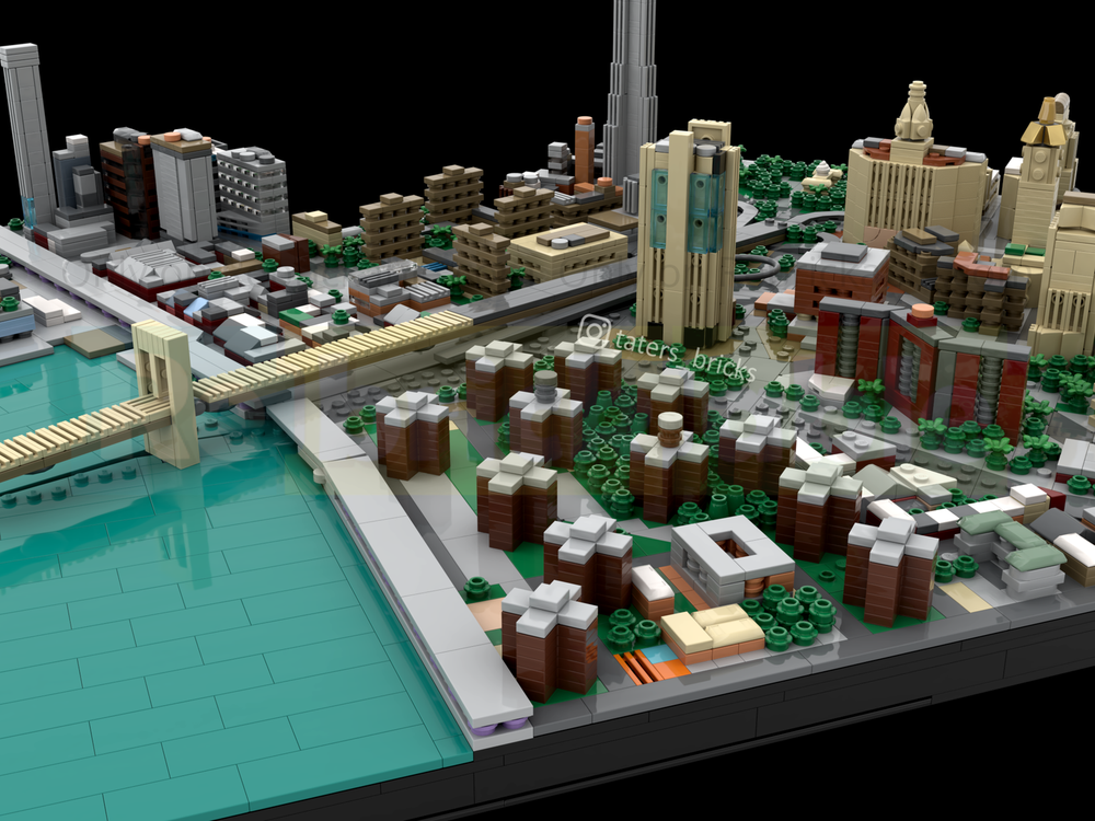 LEGO MOC-223953 Brooklyn Bridge Area - New York City by Taters ...