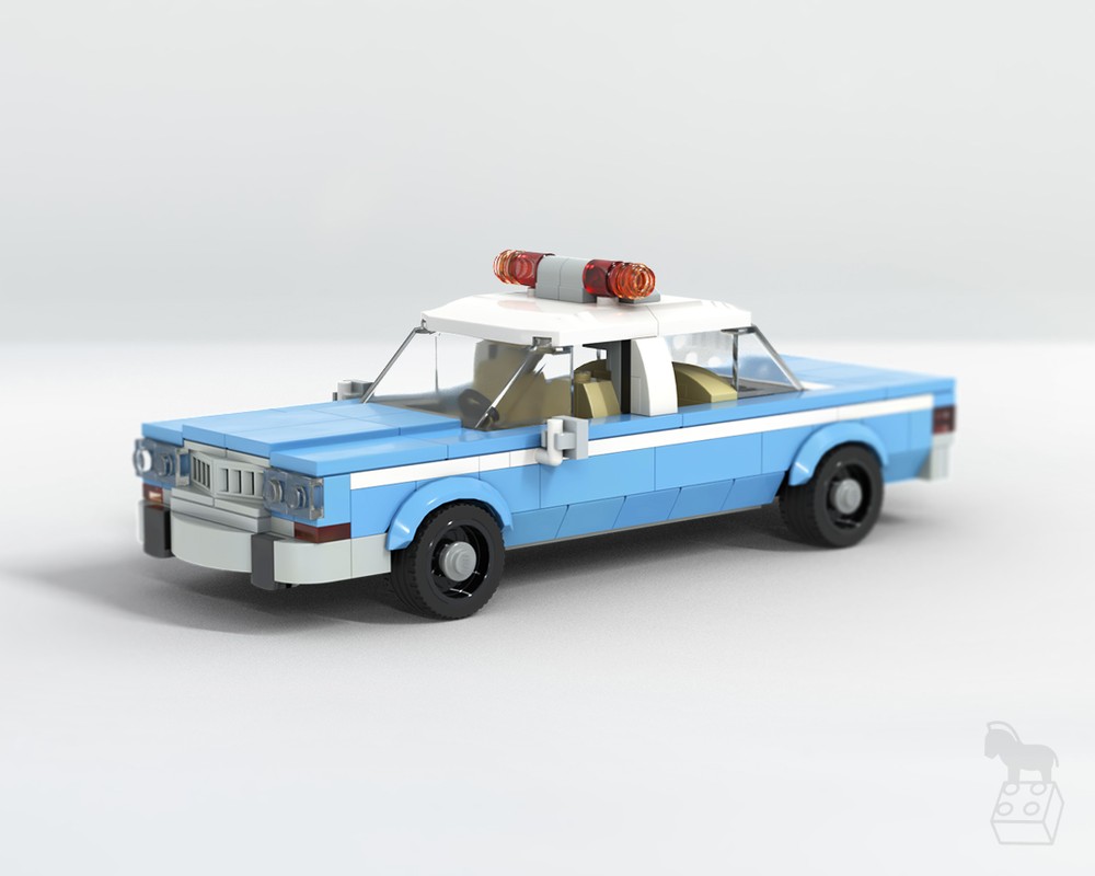 LEGO MOC 1982 NYPD Plymouth Gran Fury Police Car by OneBrickPony ...