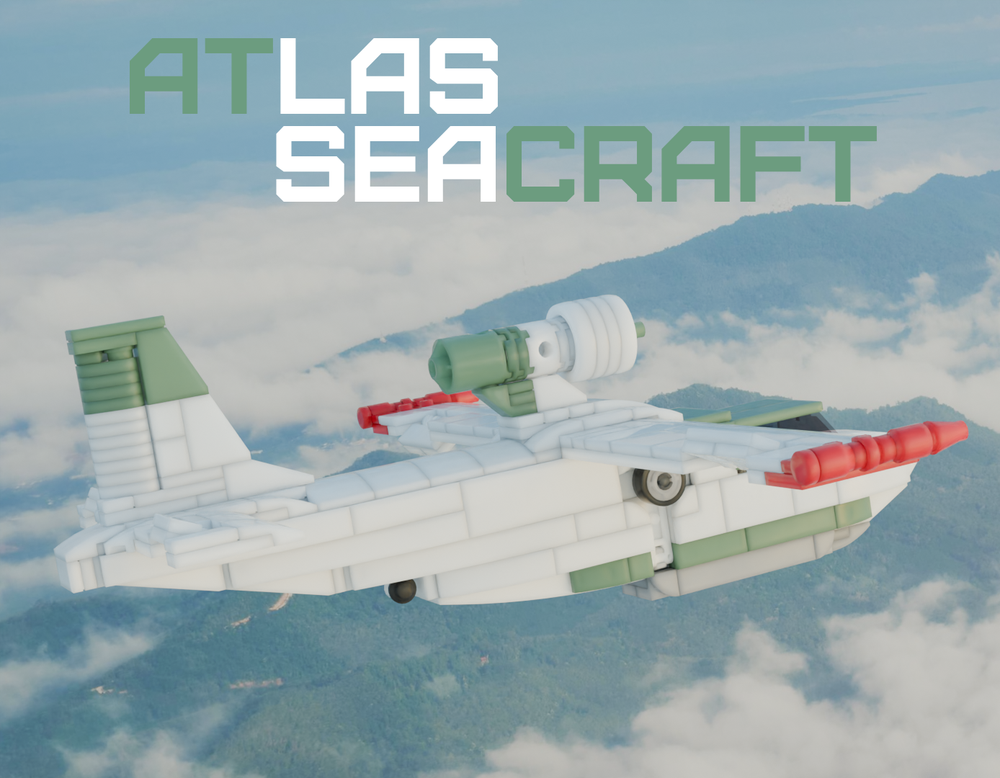 LEGO MOC-223963 Atlas Seacraft by Shturmovik | Rebrickable - Build with ...