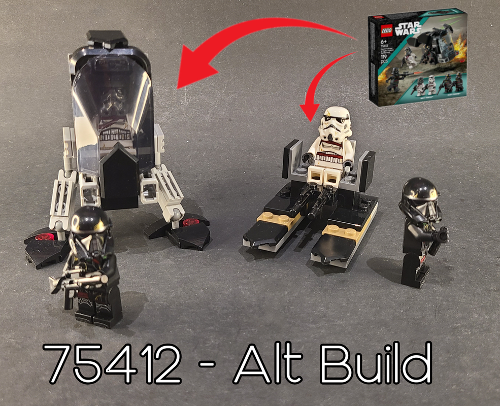 LEGO MOC-223966 75412 - Alt Build - Walker & Hoverboat by Rossco311 ...