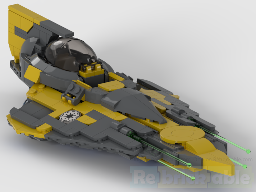 LEGO MOC Anakin Skywalker's Delta-7B Aethersprite-Class Light ...