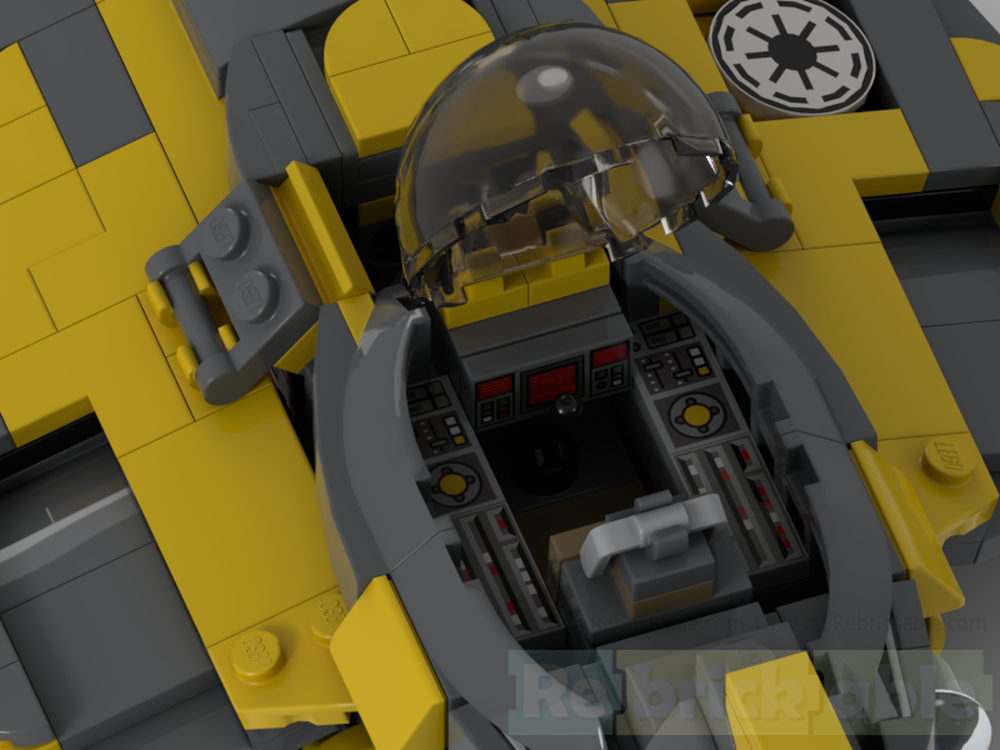 LEGO MOC Anakin Skywalker's Delta-7B Aethersprite-Class Light ...