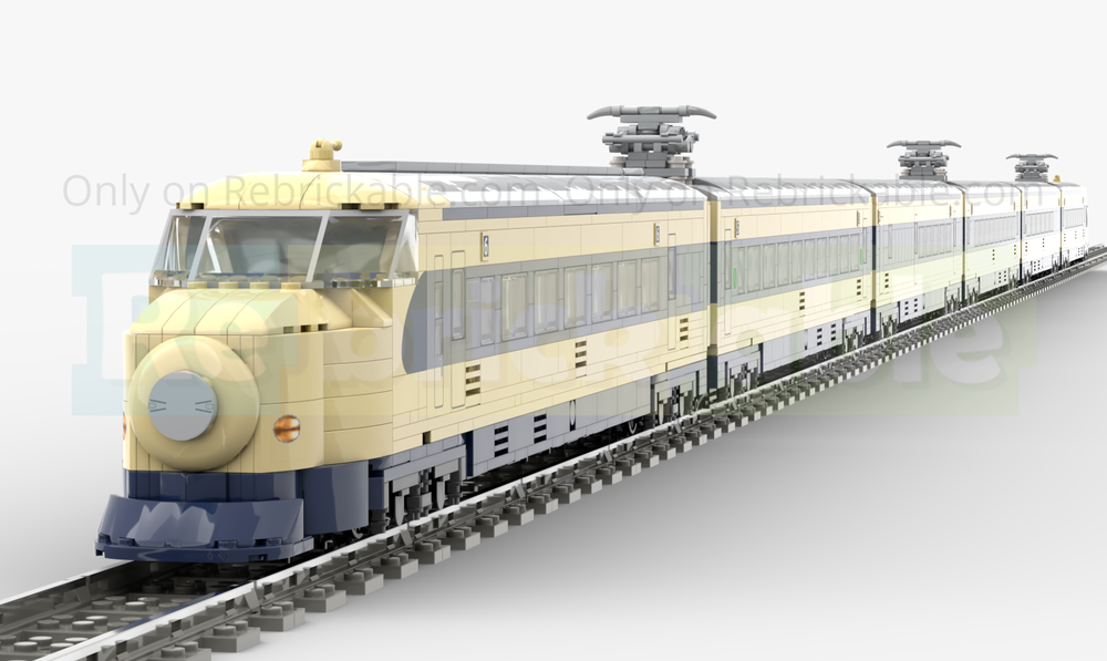 LEGO MOC-223975 "Bullet Train" Shinkansen Series 0 by langemat ...