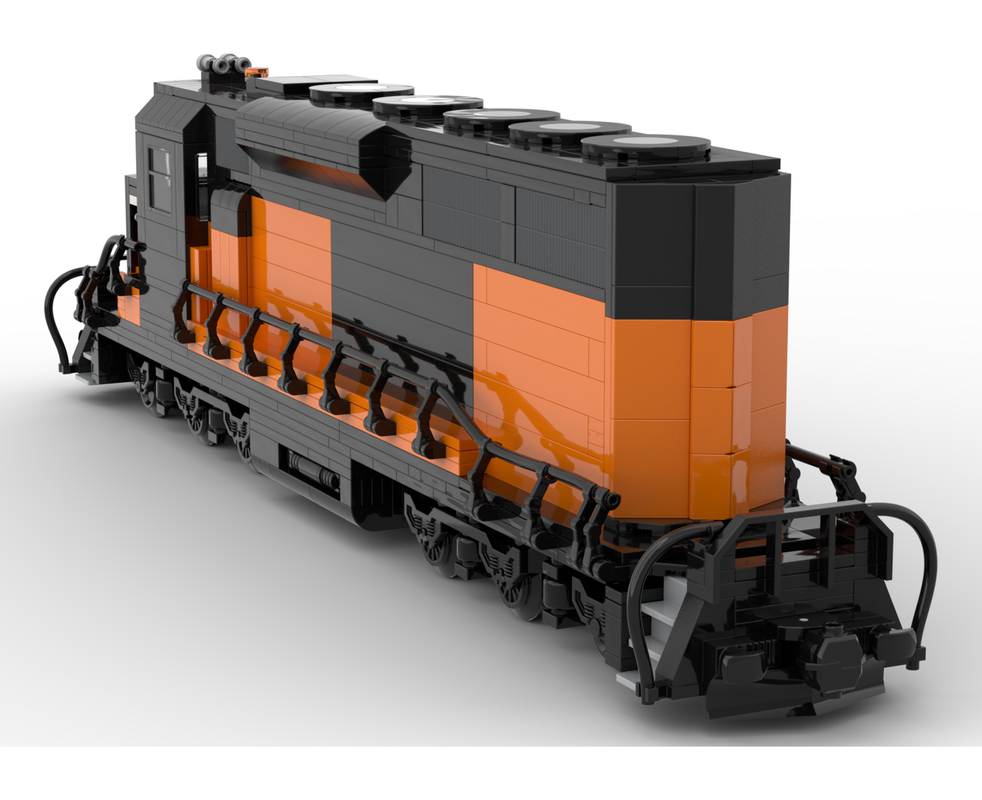 LEGO MOC-223978 Diesel-Electric Locomotive - EMD SD40-2 - MOC by Mimi68 ...