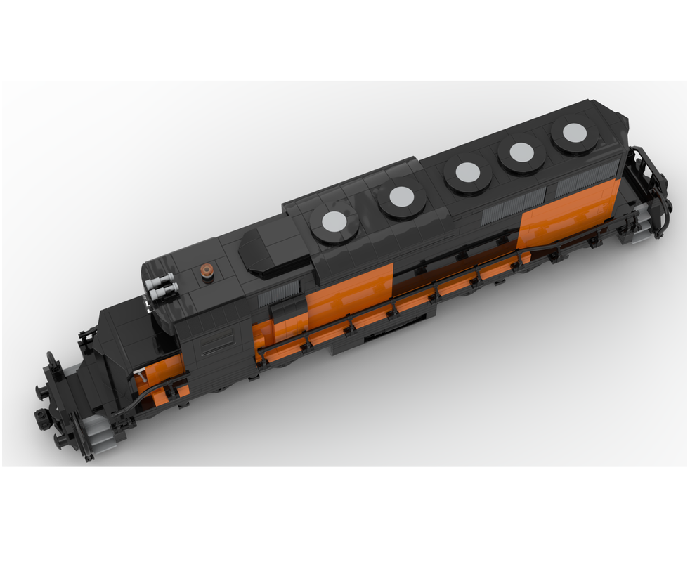 LEGO MOC-223978 Diesel-Electric Locomotive - EMD SD40-2 - MOC by Mimi68 ...