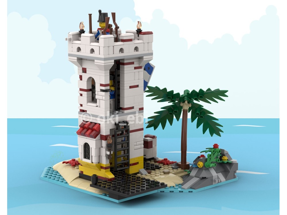 LEGO MOC-223992 Sabre Island Remake - Connectable with new 10320 ...