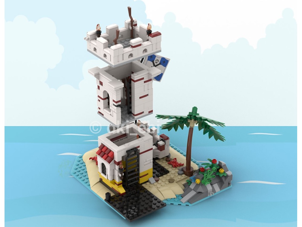 LEGO MOC-223992 Sabre Island Remake - Connectable with new 10320 ...