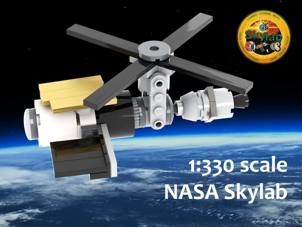 LEGO MOC NASA Skylab by sabi_wabi | Rebrickable - Build with LEGO