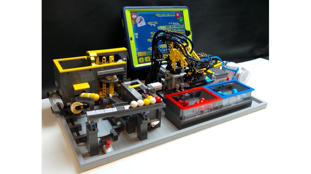 LEGO MOC Lego Boost GBC Pneumatic Ball Factory by HRU Bricks ...