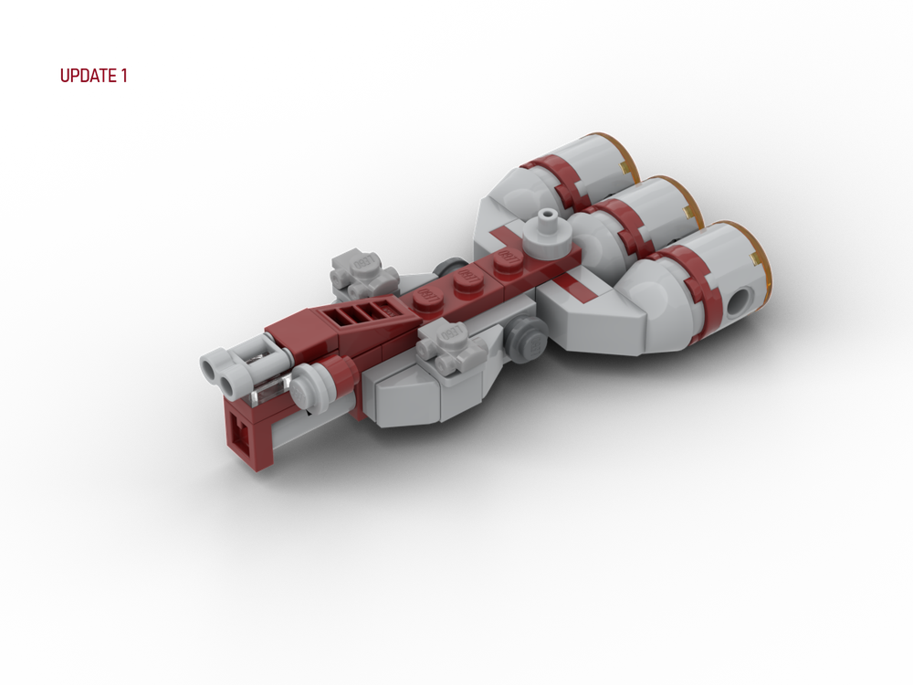 LEGO MOC-224013 Consular-Class Republic Frigate (Charger C-70 retrofit ...