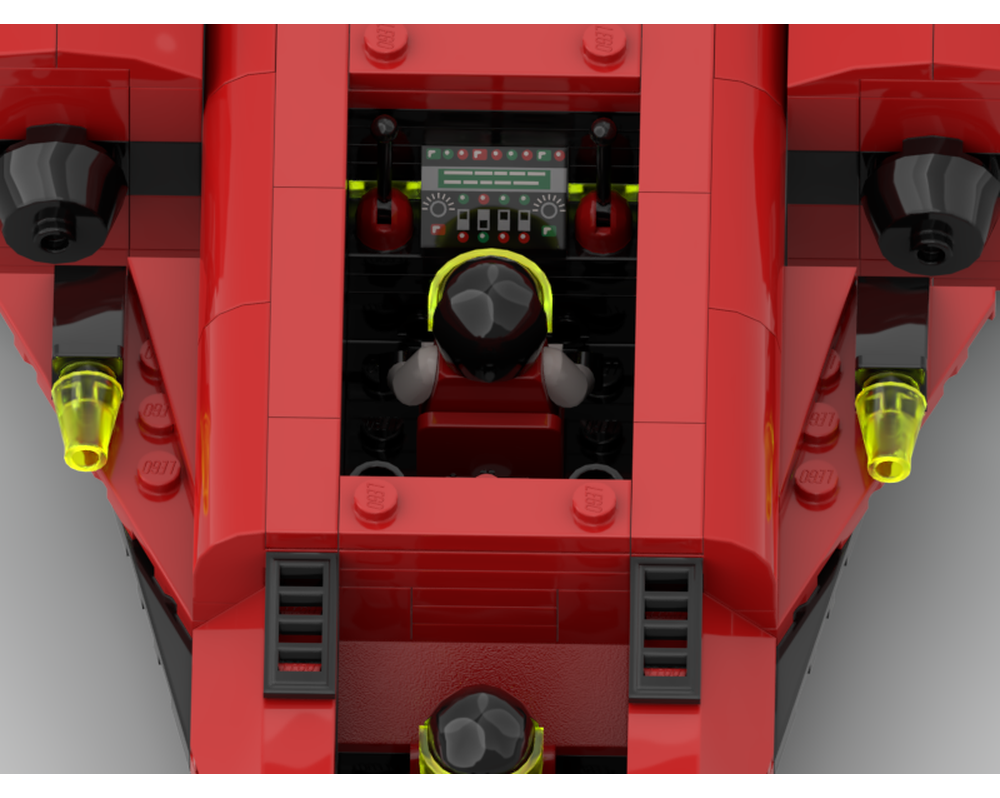 LEGO MOC M:Tron Quad Hauler by Kylethewizard | Rebrickable - Build with ...