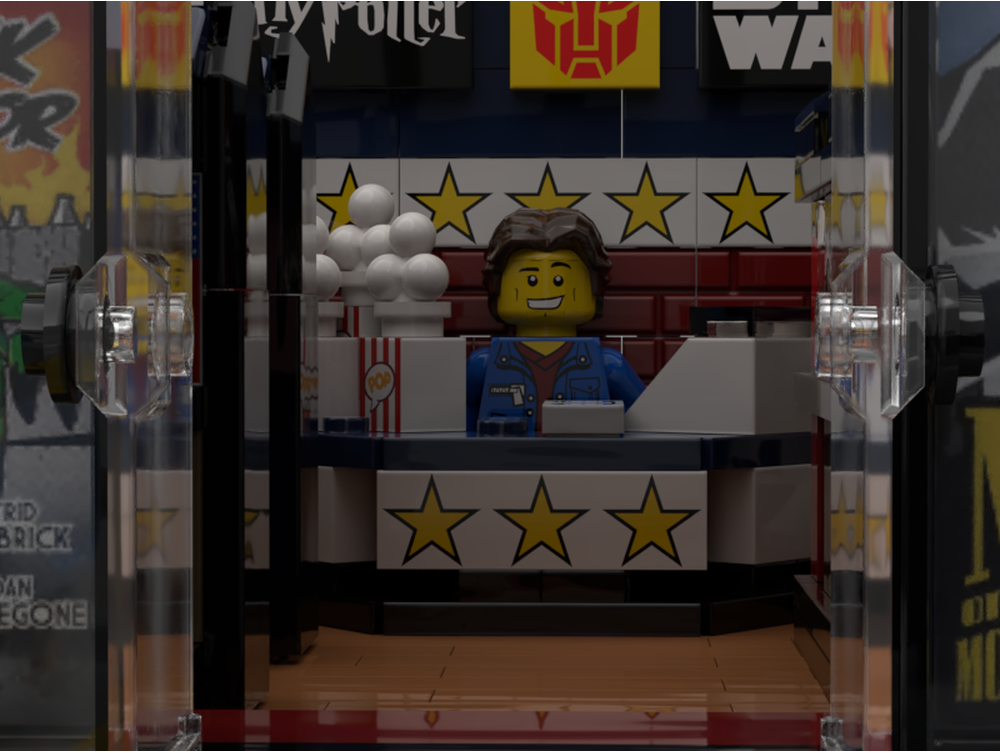 LEGO MOC Video Store by Brick Kaiser | Rebrickable - Build with LEGO