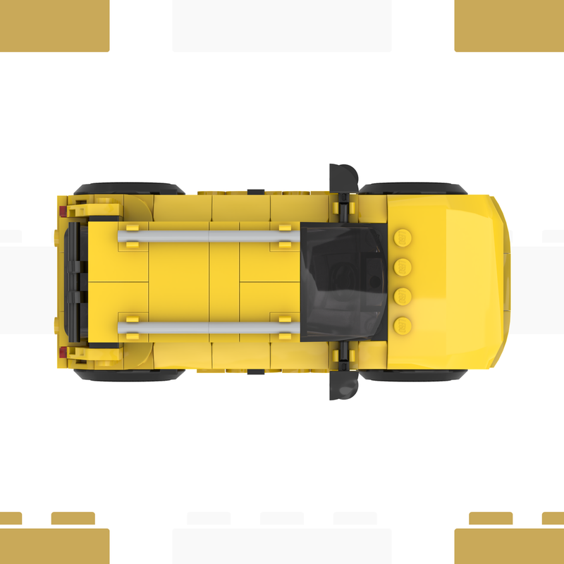 LEGO MOC Fiat Grande Panda by Brick-My-Ride | Rebrickable - Build with LEGO