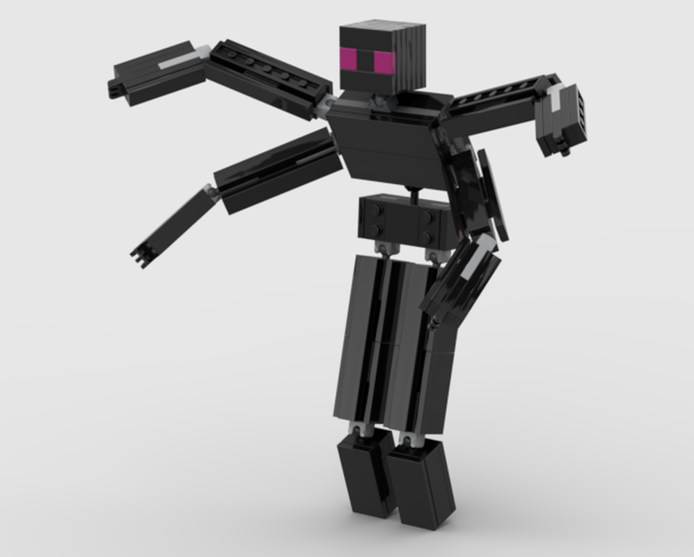 LEGO MOC MUTANT ENDERMAN!!! by MOCStar | Rebrickable - Build with LEGO