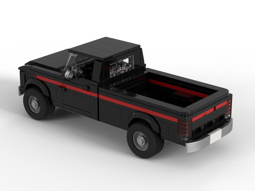 LEGO MOC Ford F-250 Singlecab 8wide by Linse | Rebrickable - Build with ...