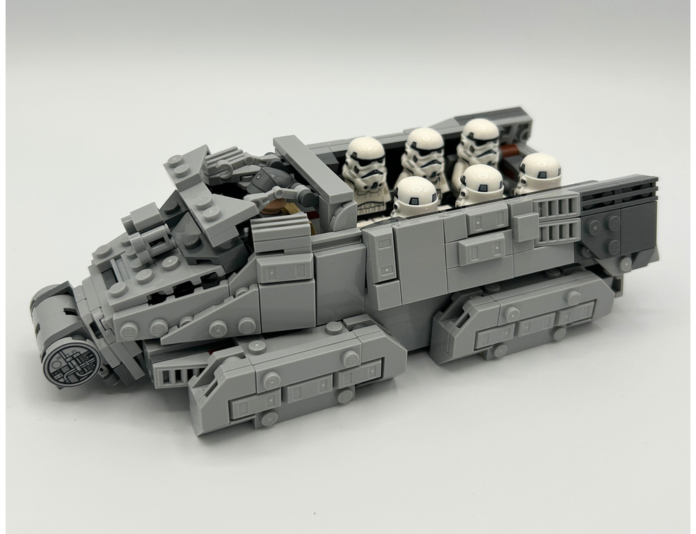 LEGO MOC Imperial Troop Transport & Armored Speeder from ANDOR (75375 ...