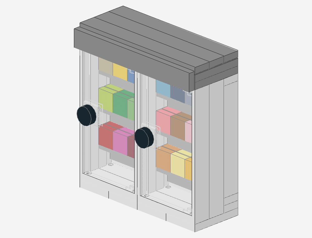 LEGO MOC-224048 Supermarket: Refrigerator by Antarctica | Rebrickable ...