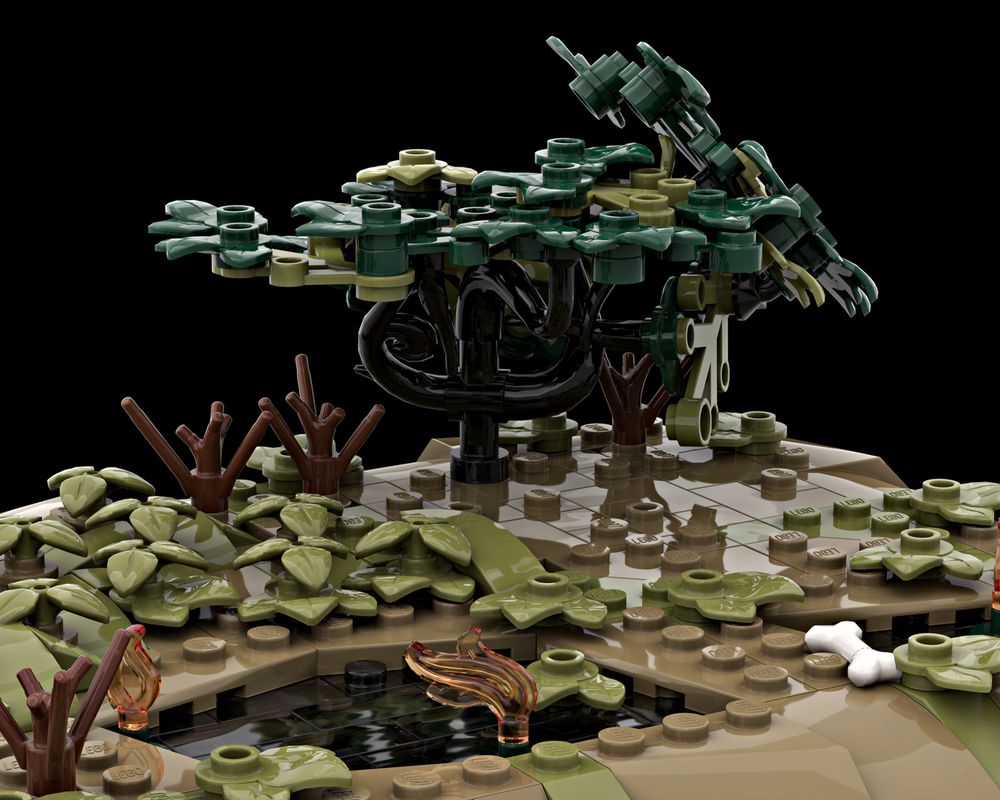 LEGO MOC-224055 The Dead Marshes by Tubi_Rock_V | Rebrickable - Build ...